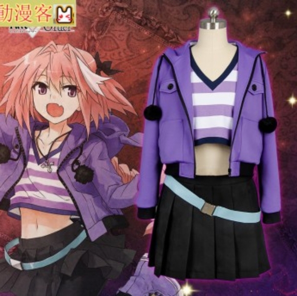 Jackets & Coats | Fategrand Order Apocrypha Fa Rider Astolfo Cosplay ...